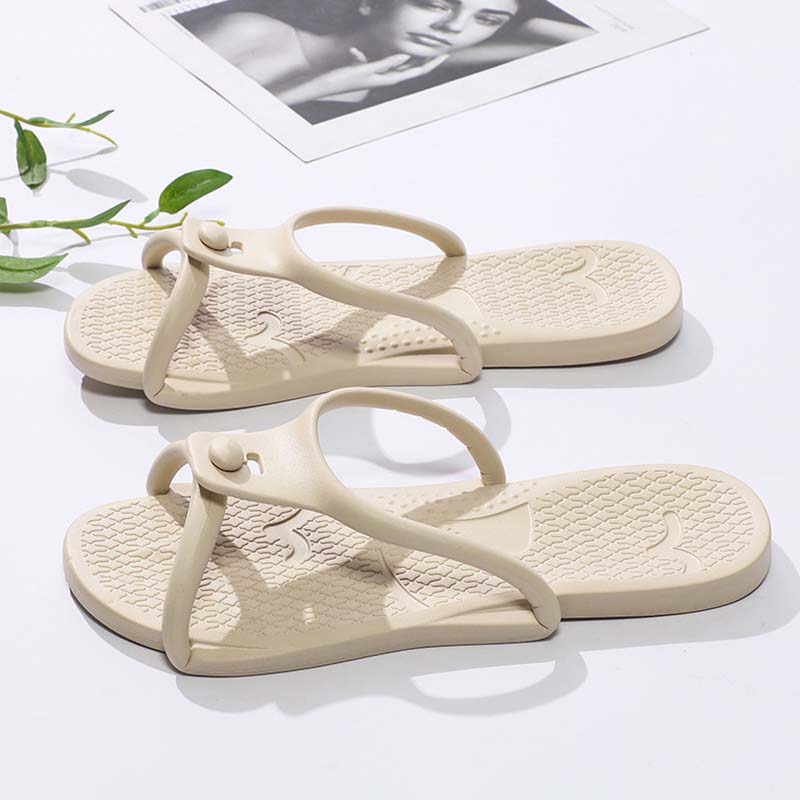 Dbeck® Unisex Portable Ultra-Soft Foldable Beach Slippers for Travel ...