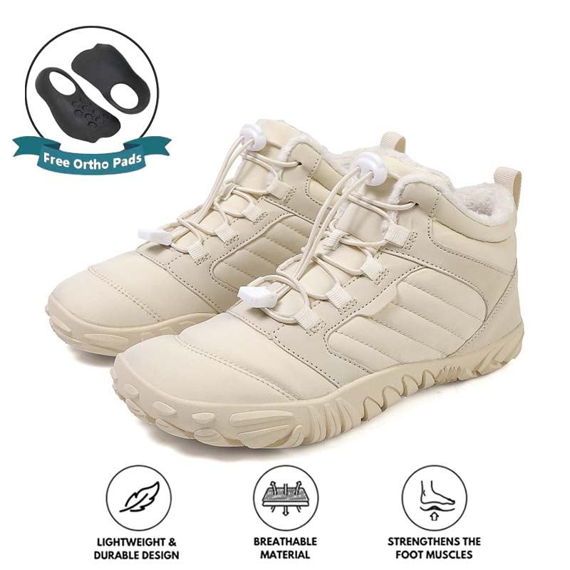 Waterproof Lightweight Warm Non-Slip Barefoot Shoes For Cold Weather ...